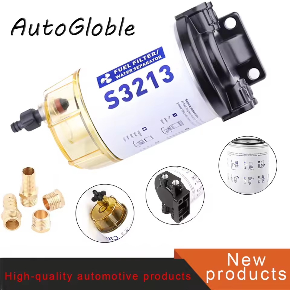 S3213 Fuel Water Separator Filter Assembly for Outboard Motor Mercury ...