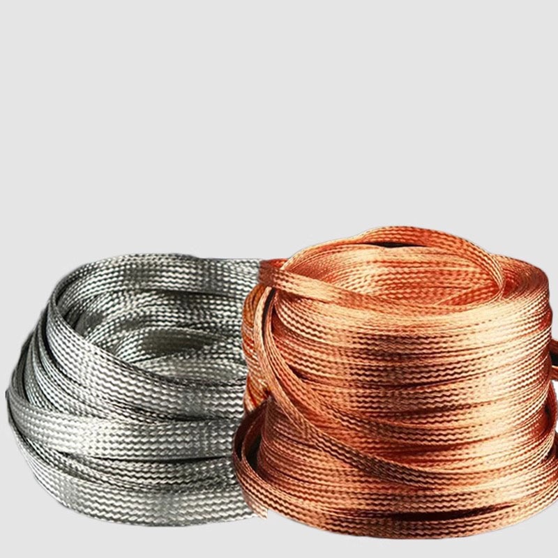 Grade A Copper Braided Tape Connection Ground Wire Tin-Plated Soft ...