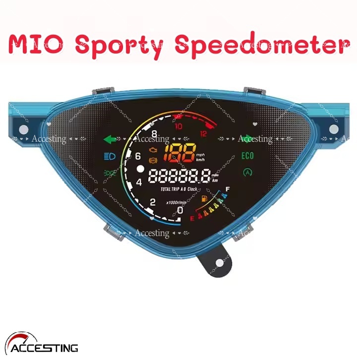 For YAMAHA Mio Sporty Mio Amore Mio Smile BJ Digital LED Meter ...