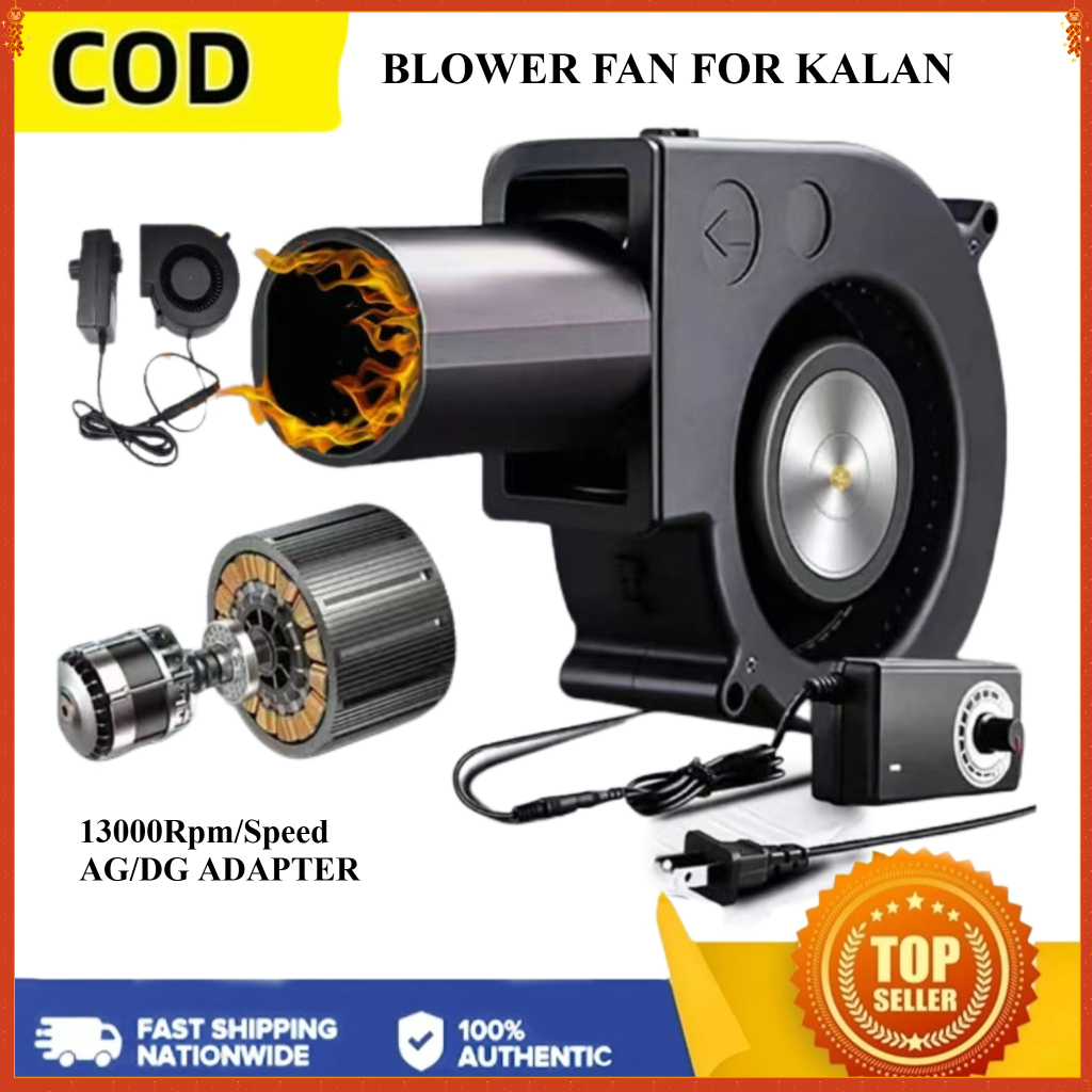 【Free Shipping】13000RPM Blower Fan For Kalan DC 12V BBQ Blower Kalan ...