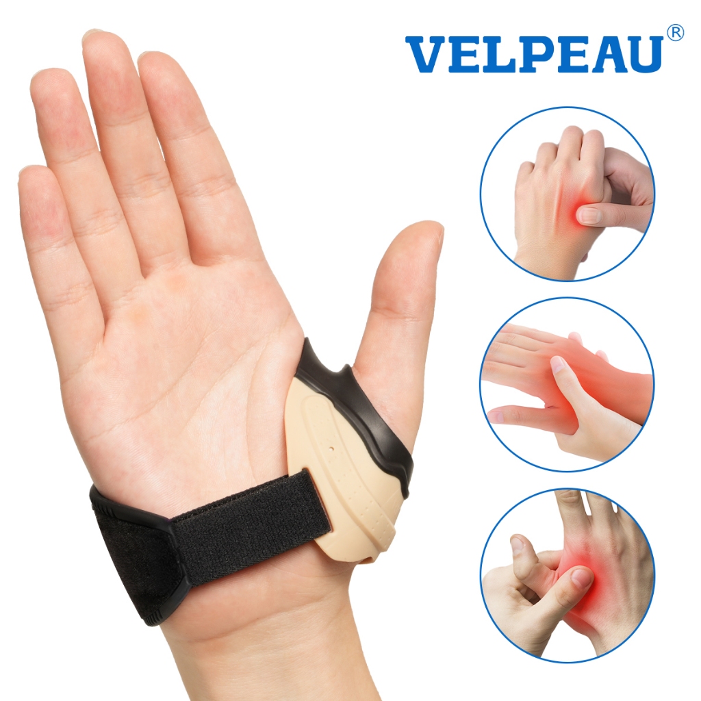 VELPEAU CMC Thumb Brace for Arthritis Pain and Support, with High ...