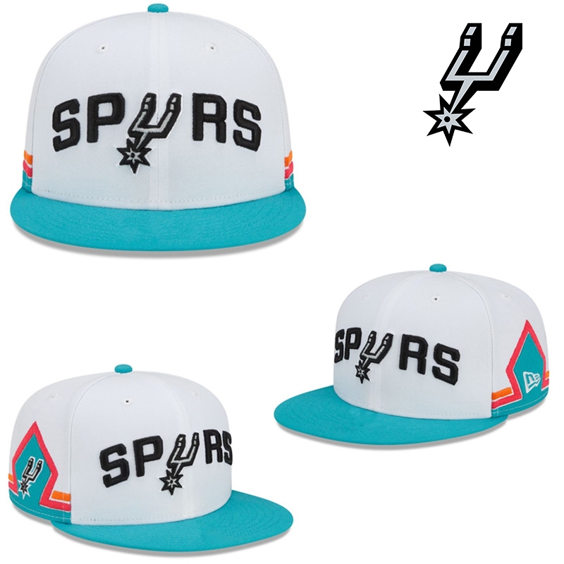 NBA San Antonio Spurs Snapback Caps Hip Hop Cap Hats Canvas Plain Cap ...