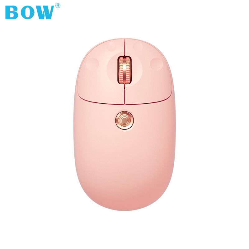 BOW MD198L Colourful Wireless Mouse BT and 2.4G Dual-mode Cute ...