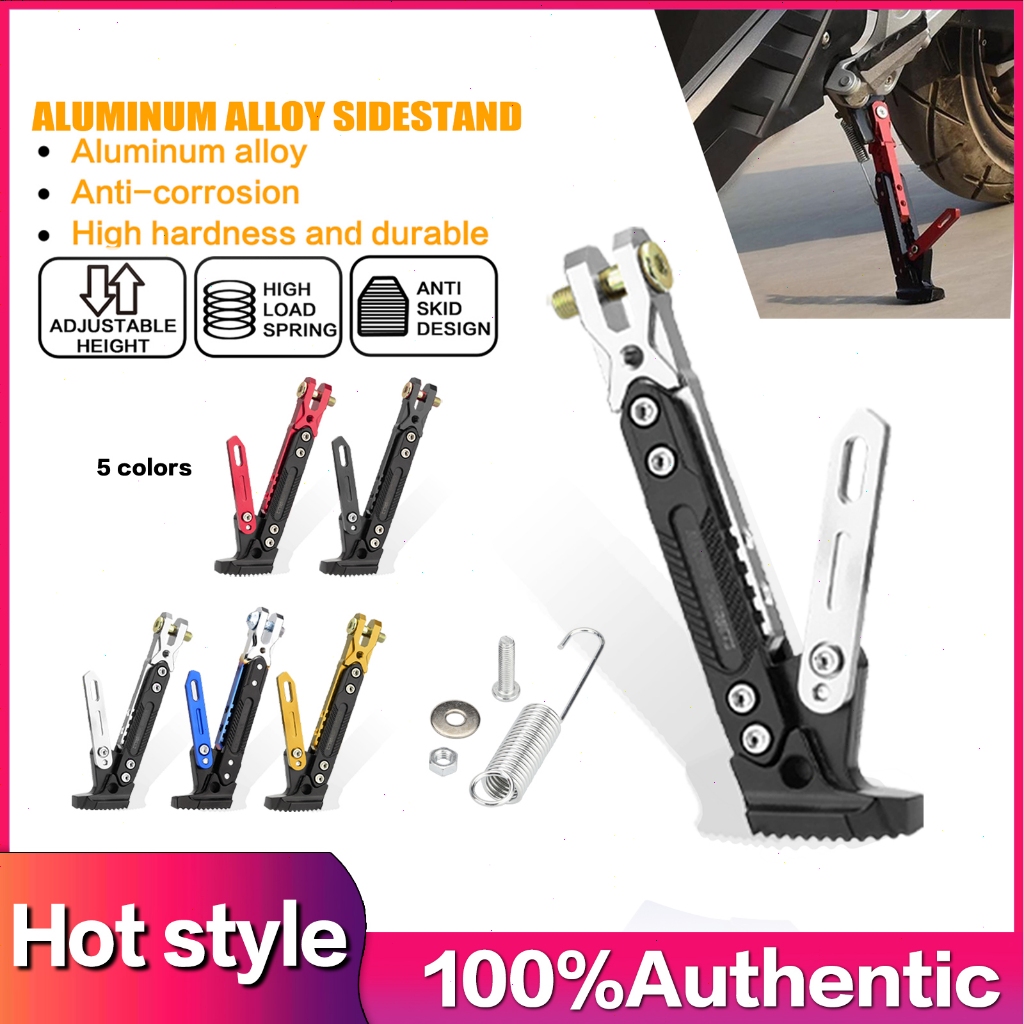 Universal Motorcycle Side Stand Adjustable Foot Side Support Stand CNC ...