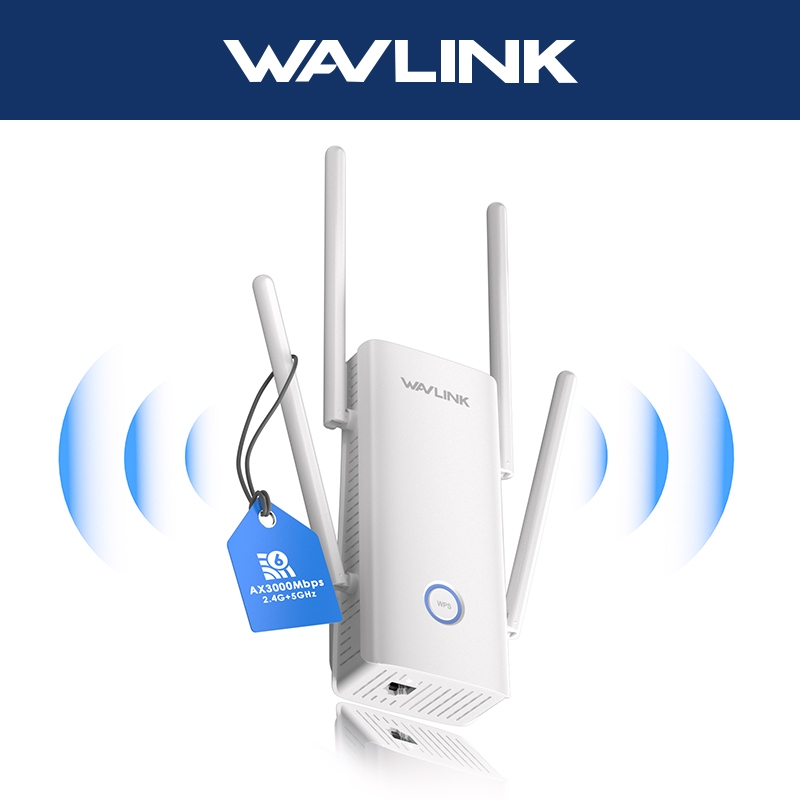 WAVLINK AX3000 Wi-Fi 6 Repeater Indoor WiFi Amplifier Supports ...