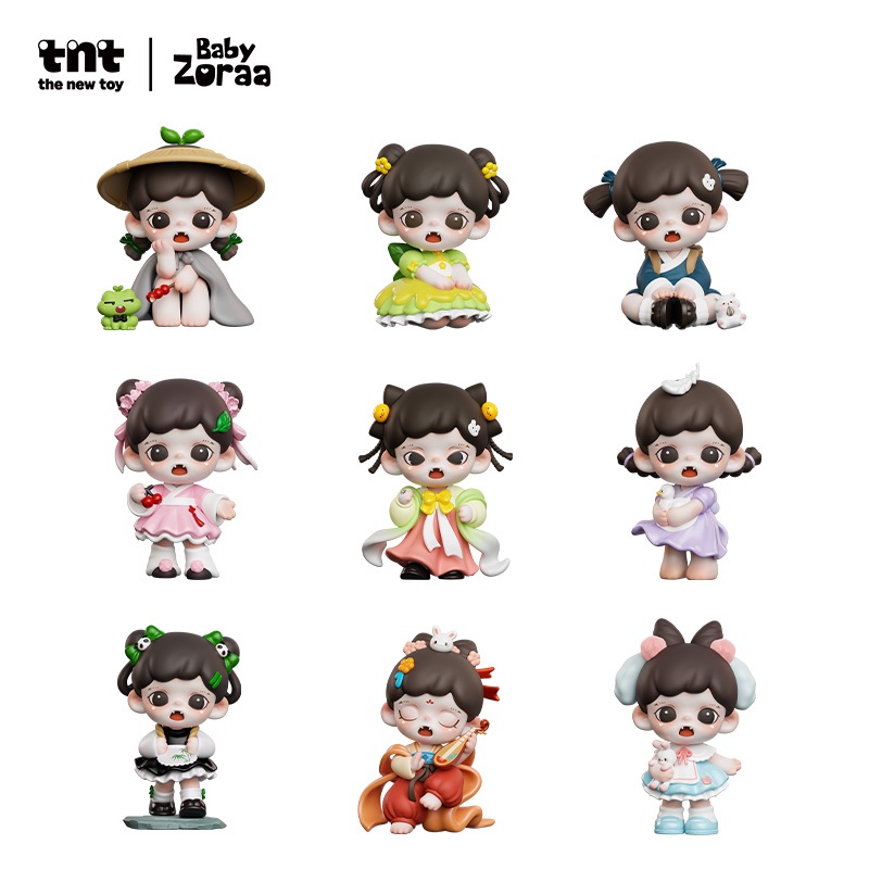 TNTSPACE Zoraa Poems of Ling Long Series Blind Box Figure Birthday ...