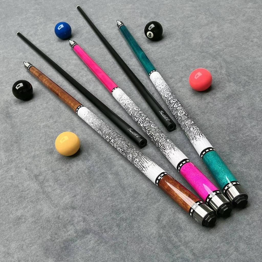 High quality carbon fiber billiard cue, 1/2 split pool cue, 11.5mm/13mm ...
