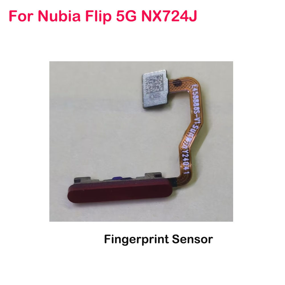 Tested Fingerprint Sensor Flex Cable Part Repair Part for Nubia Flip 5G ...