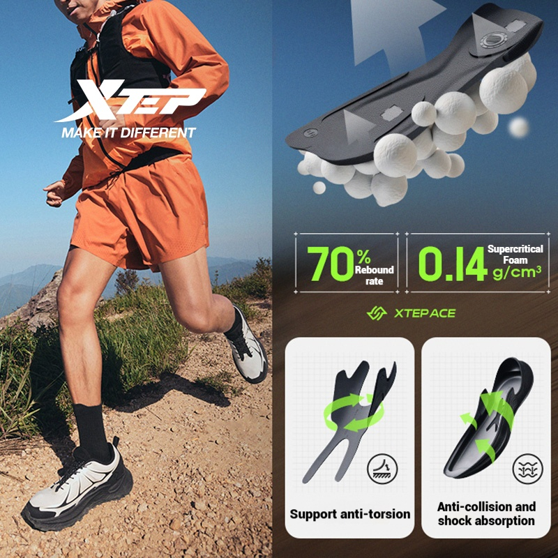 【XTEP】Mountain Chasing PRO Outdoor Special Shoes Off Road Running Shoes ...