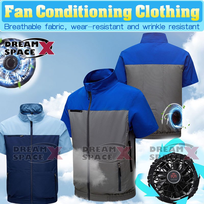 Fan Clothing Sunscreen Summer Cooling Fishing Heat Prevention Air ...