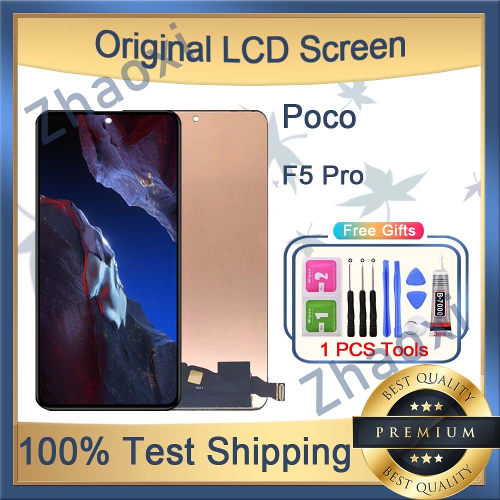 Original AMOLED Poco F5 Pro 5G LCD Screen With Frame Replacement | Shopee Philippines