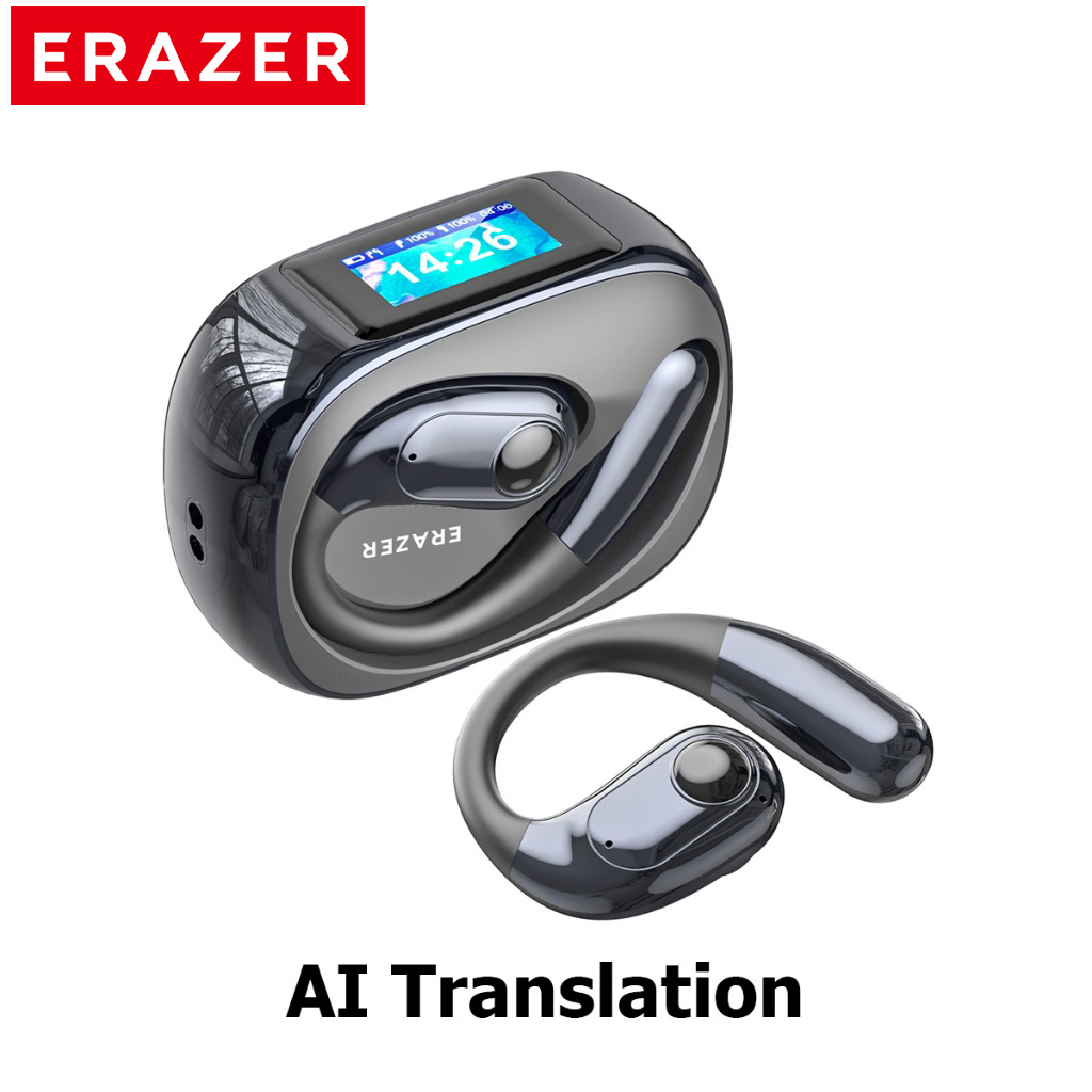 ERAZER XF52 AI real-time translation Bluetooth headset Wireless headset ...