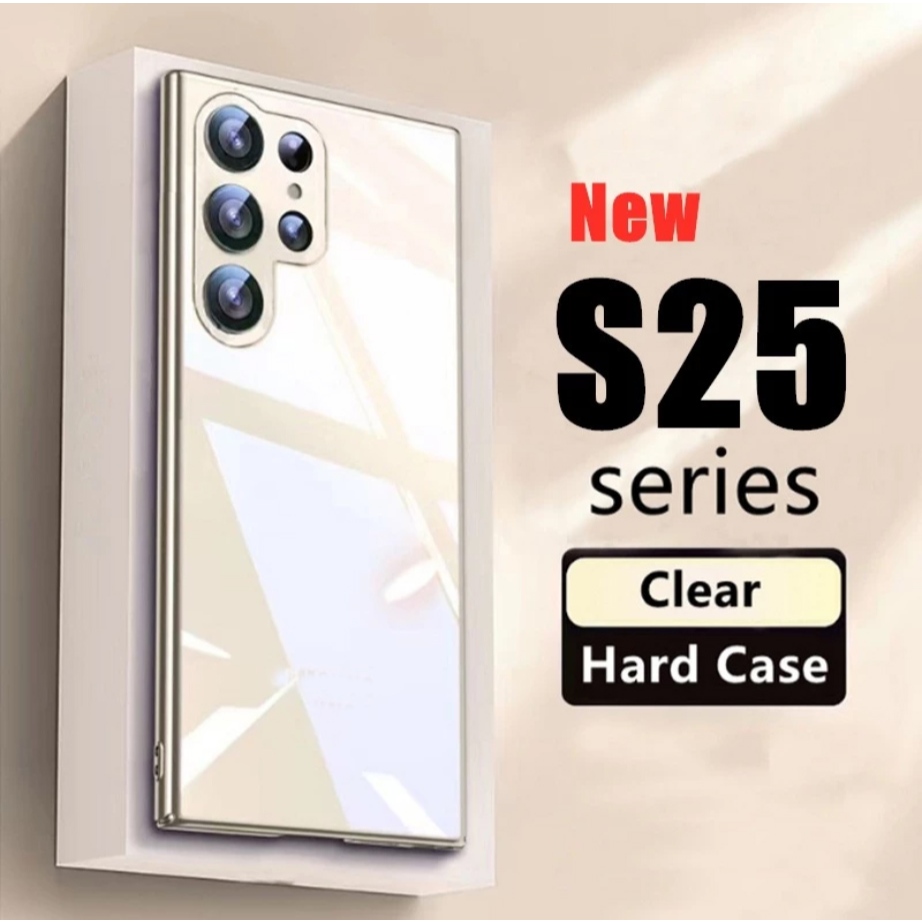 Shockproof Clear Hard casing For Samsung Galaxy S25 S23 Ultra S21 FE ...