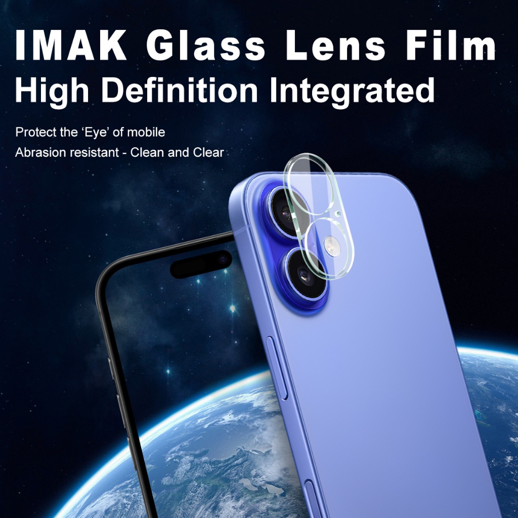 imak HD Camera Lens Film Protection + Transparent Lens Cap For iPhone ...