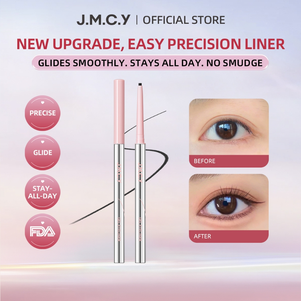 JMCY Precision Eyeliner Pencil Beginner-Friendly Smudge-Proof Long ...
