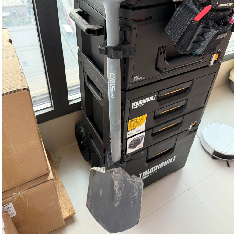 TOUGHBUILT Toolbox Peripheral Accessories Corner Shovel, Long Axe Holder, Clamping Buckle ...