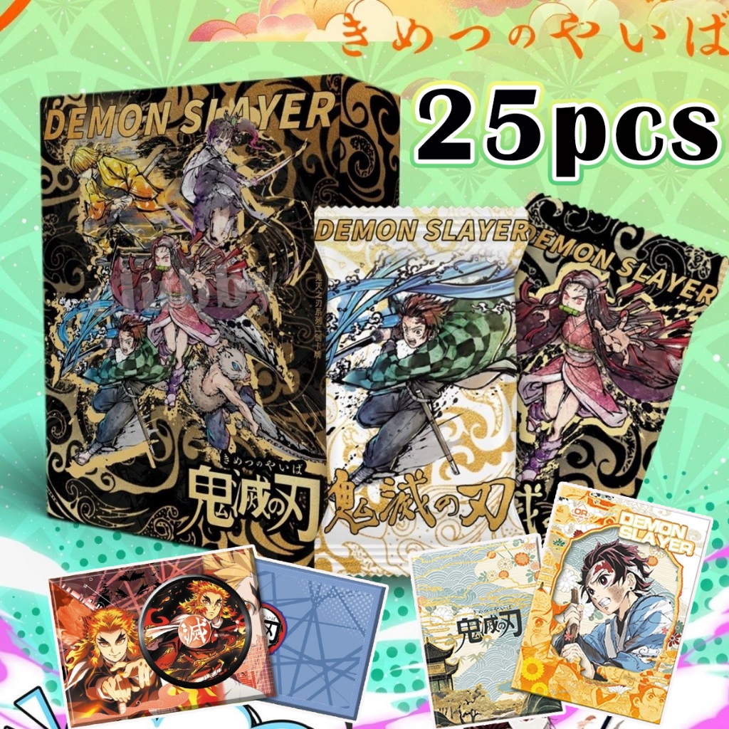 Demon Slayer Thick Cards Rare CR/FR/OR card manga merch board game Fan ...