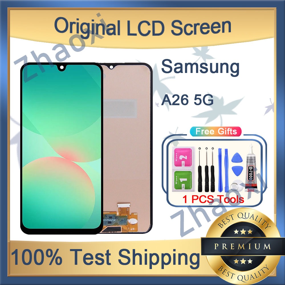 Zhaoxi For Samsung Galaxy A26 5G LCD Screen With Frame Replacement ...