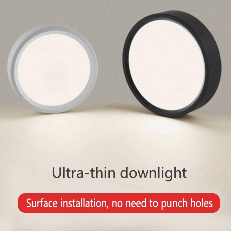 Tri Color LED Downlight Surface Mounted Downlights 5/7/10/12/15/18/24W ...