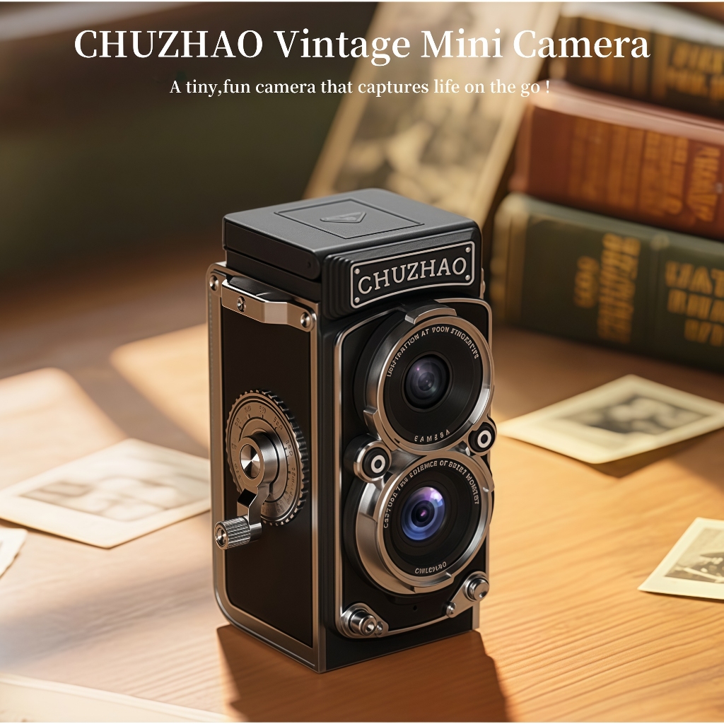 Retro Mini Digital Camera, Portable Retro Point-And-Shoot Camera ...