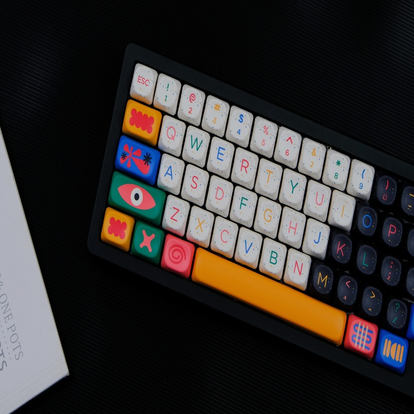 GMK Motif Keycaps 126 Keys PBT Material MOA Profile for CHERRY MX ...