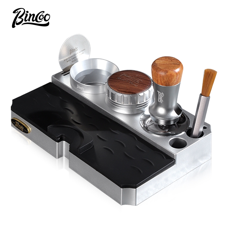BINCOO Coffee Powder Press Base Set Cloth Powder Dispenser Stretchy ...