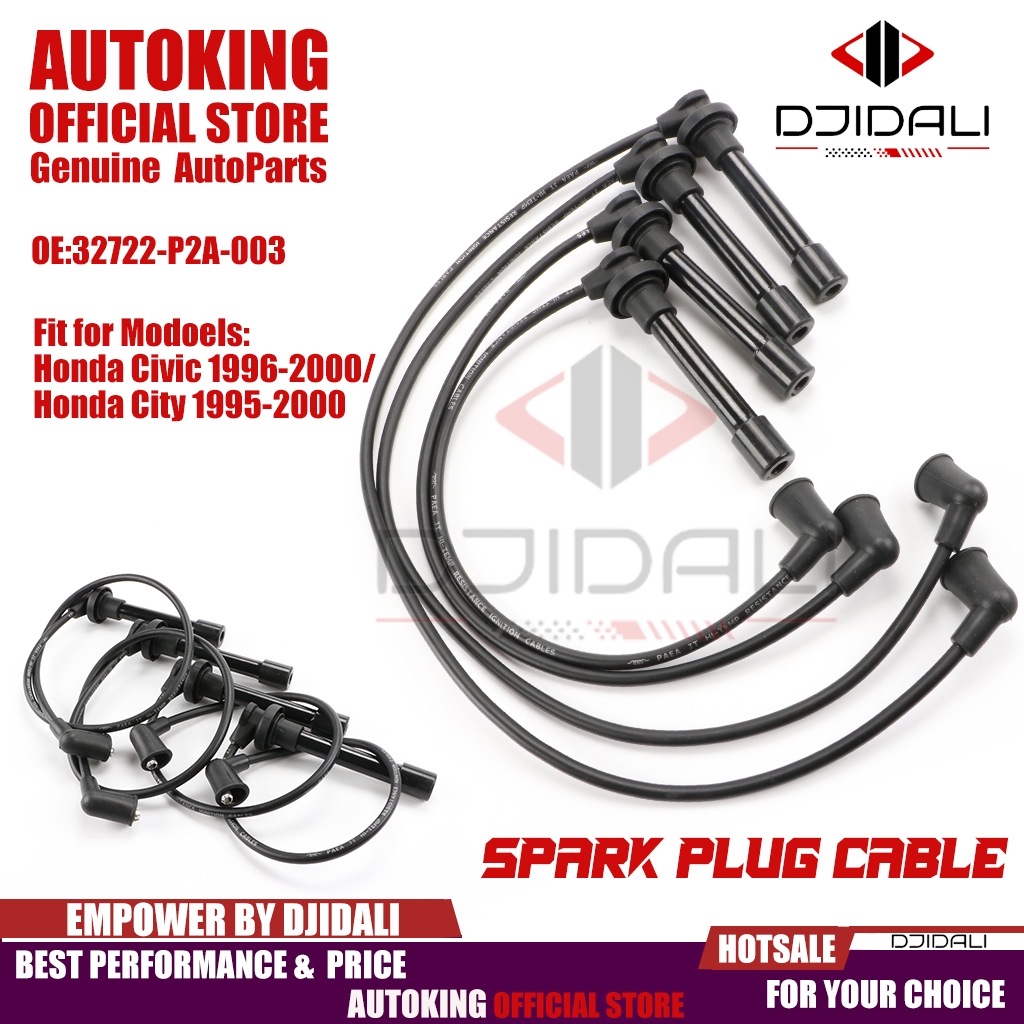 Set of Spark Plug Cable Honda Civic 1996-2000 / Honda City 1995-2000 ...