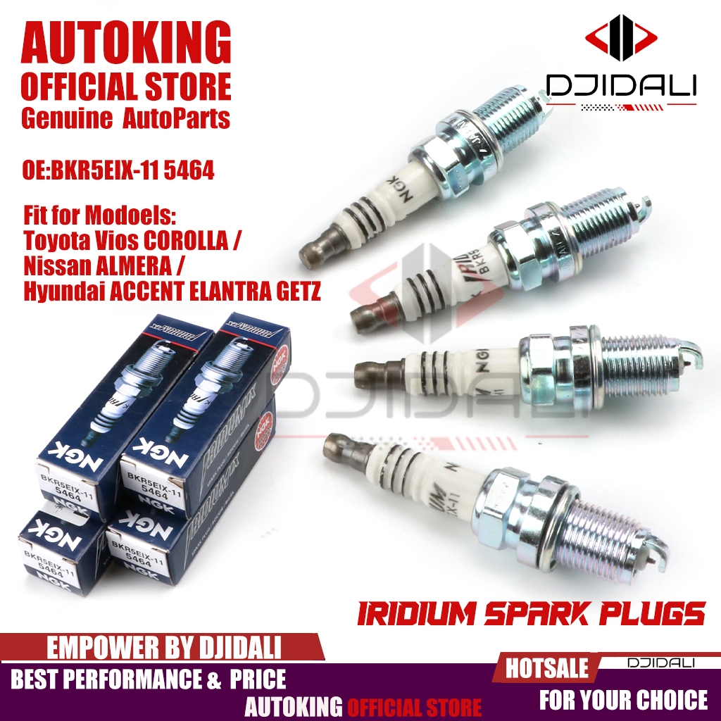 4pcs NGK Iridium Spark Plugs for Toyota Vios COROLLA /Nissan ALMERA ...
