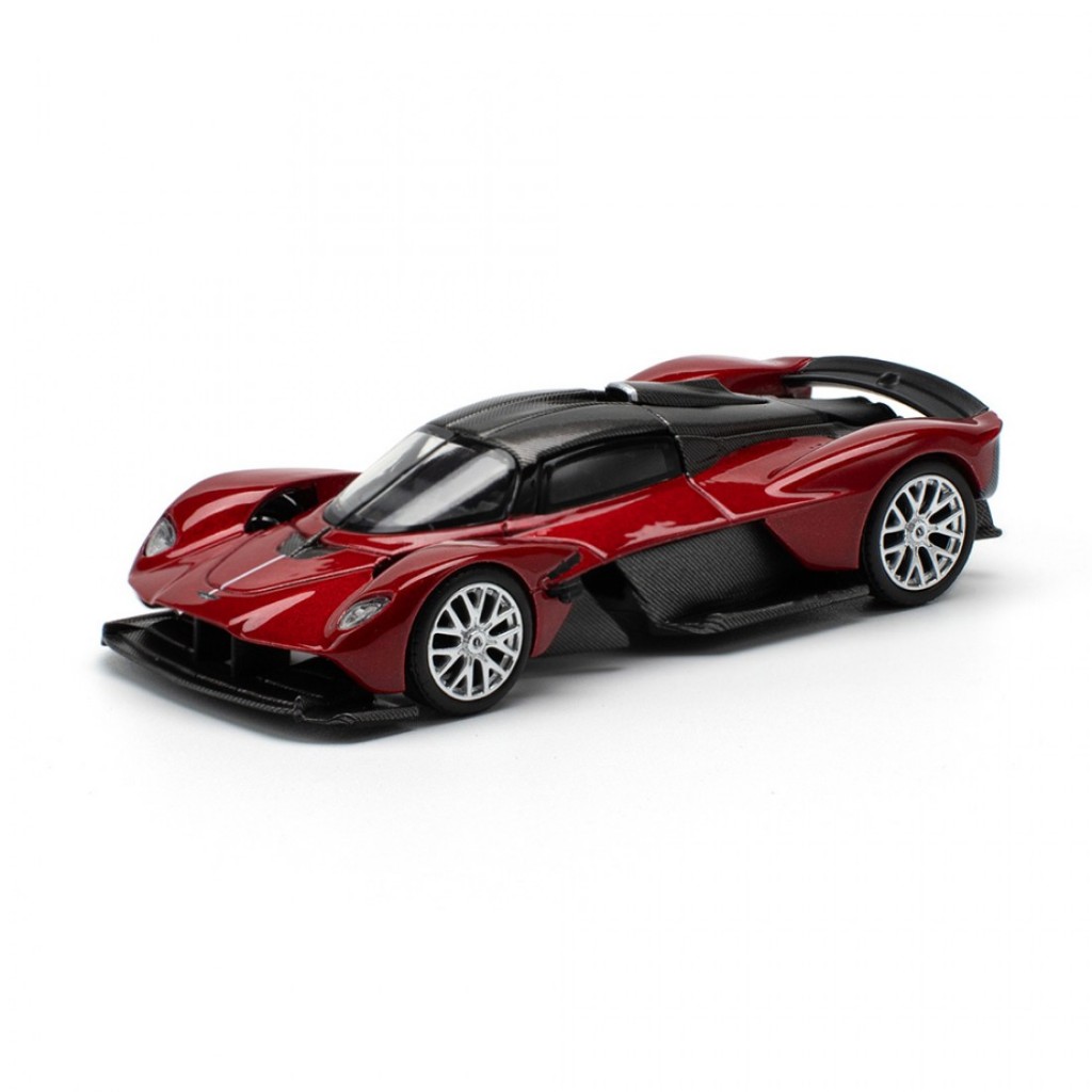 Poprace PR640152 1/64 ASTON MARTIN VALKYRIE SUPERNOVA RED Diecast Scale ...