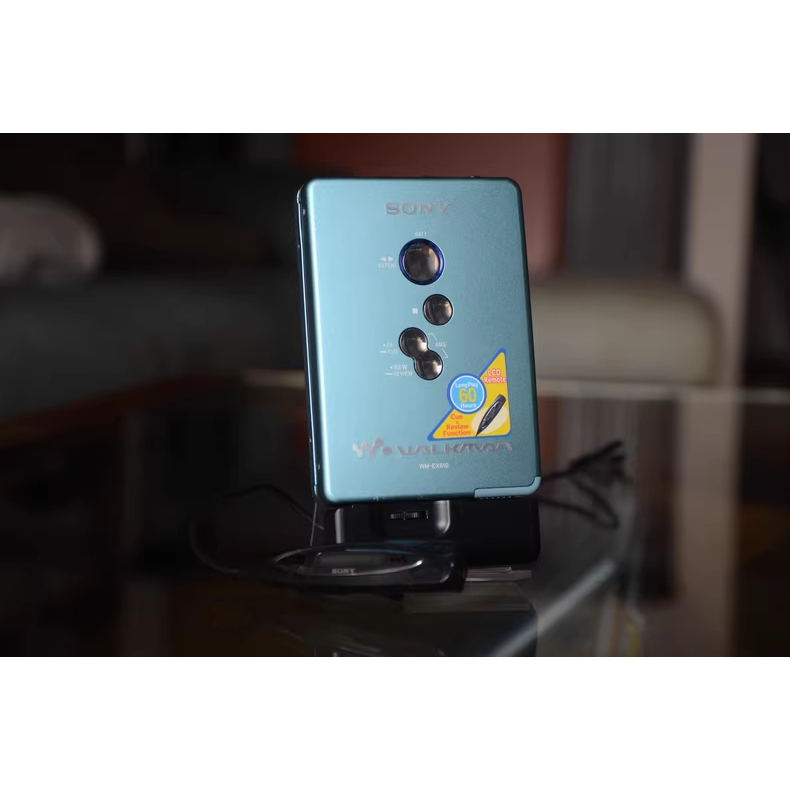 Sony Walkman WM-EX610 Tape Walkman (Blue Version) Retro Music Player ...