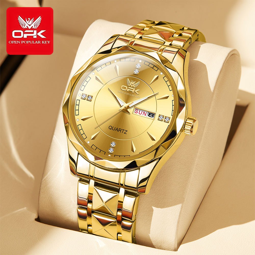OPK Watch For Men Original Waterproof Luminous Casual Calendar Quartz ...