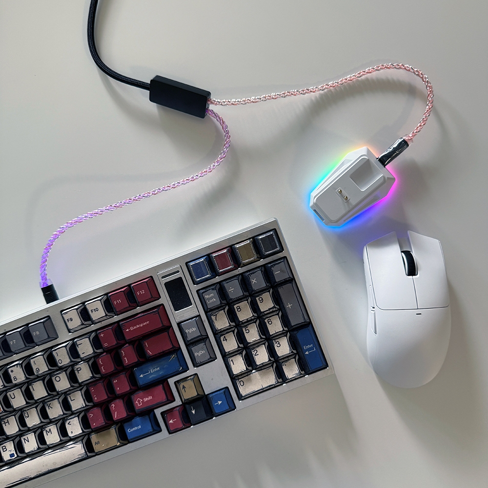 New Arrival | Dual 8K Speed 1-to-2 Type-C Aviation Plug Cable | RGB ...