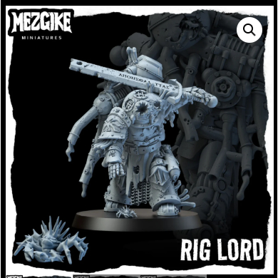 rig lord resin model unpainted and unassembled | Shopee Philippines