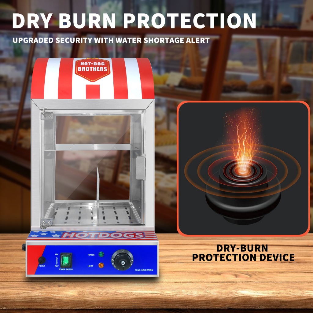 Desktop Electric Heating Insulation Cabinet Small Restaurant Equipment ...