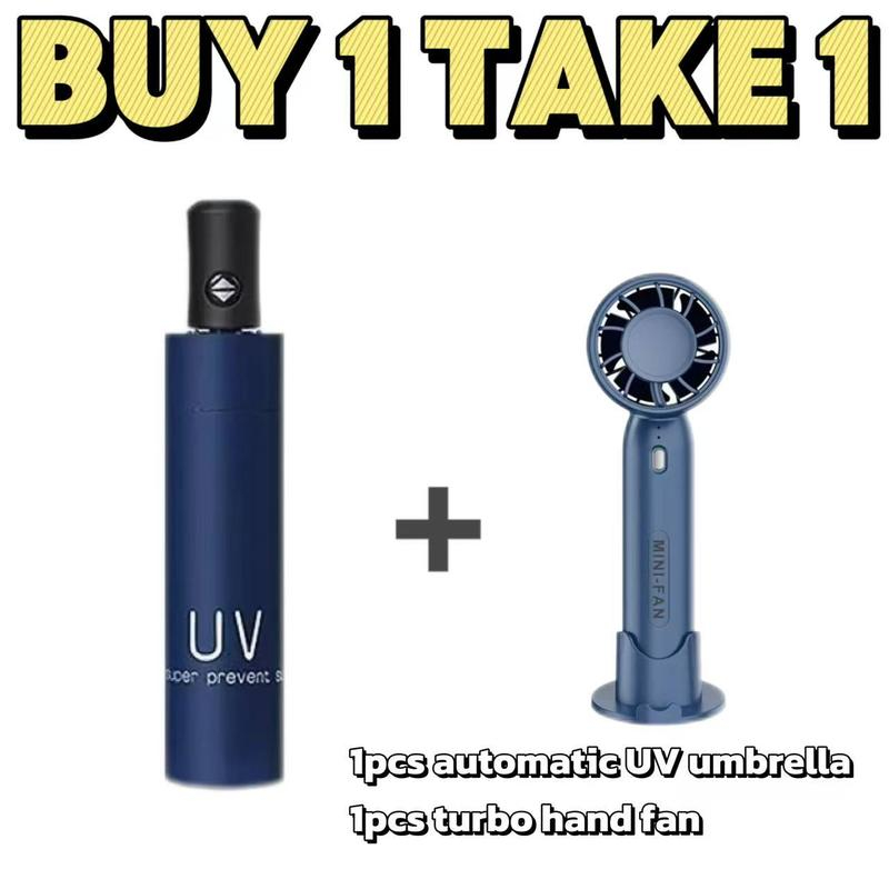 Umbrella Automatic Uv Protection Sunny Rain Umbrella Anti-Ultraviolet ...