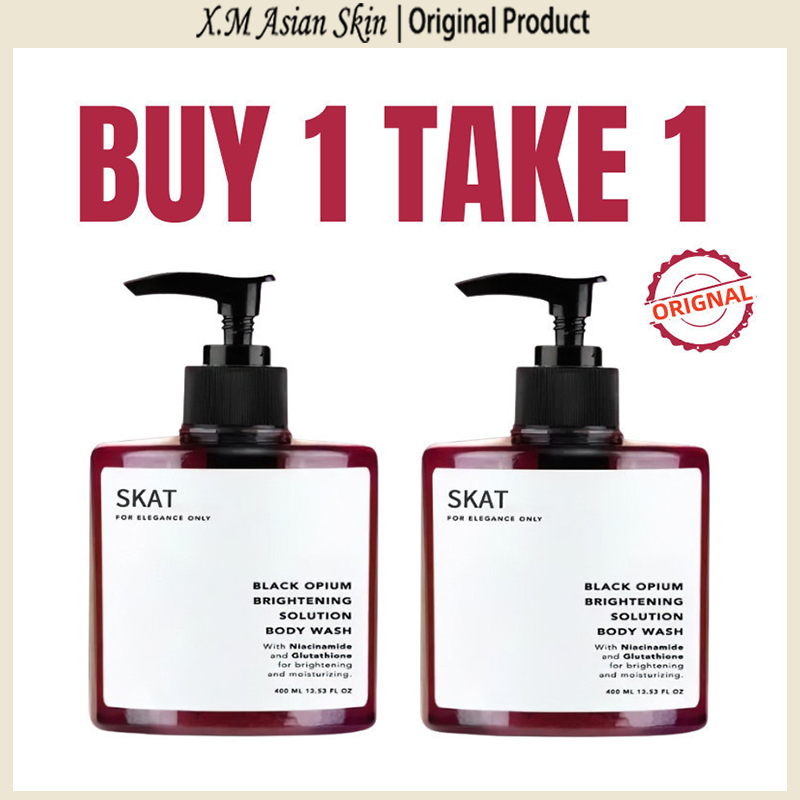 (Buy 1 Take 1) SKAT Black Opium Brightening Perfume Shower Gel Body ...