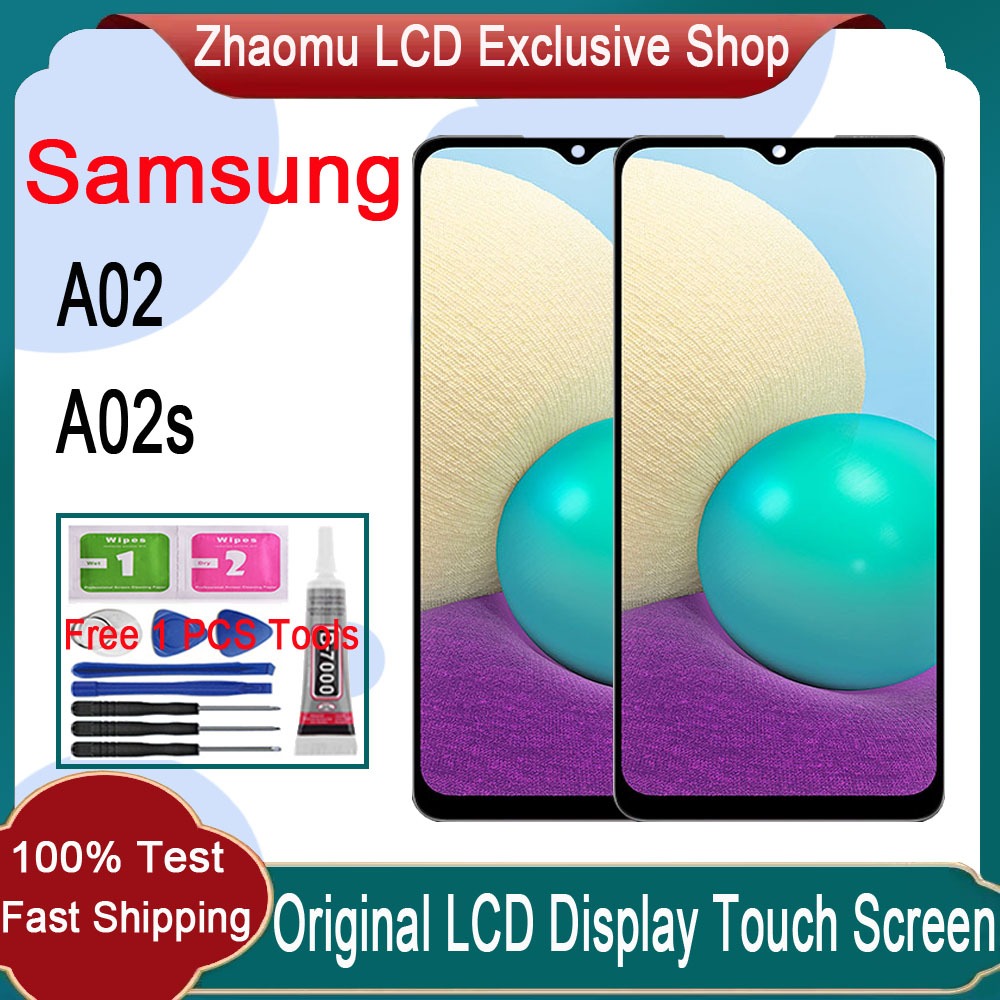 For Samsung Galaxy A02 A02s LCD Display Touch Screen Replacement ...