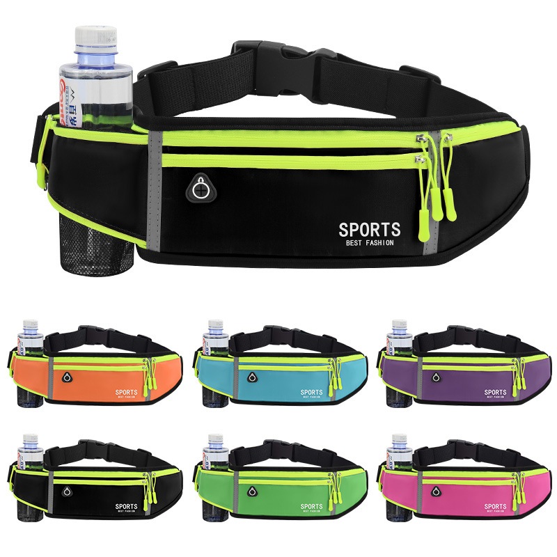 Waterproof Waist Bag Outdoor Sports Running Belt Bag Jogging Fitness ...