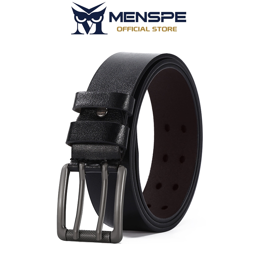 MENSPE Fashion Men's Belts PU Business Belt 120cm Scratch Resistant ...