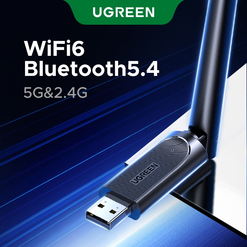 UGREEN Wireless WiFi Adapter AX900 Wi-Fi 6 Bluetooth 5.4 USB for PC Desktop Laptop | Shopee ...