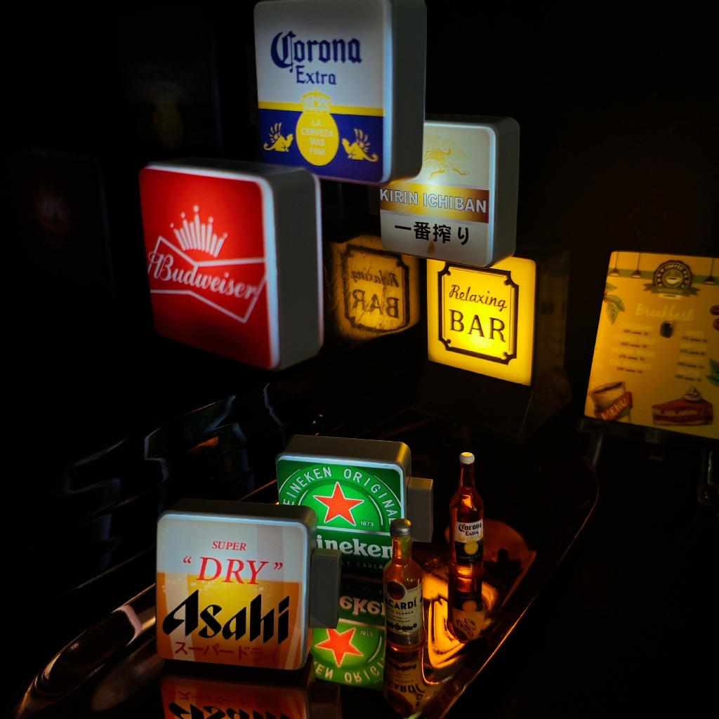 711 Night Light Signboard Light Magnet Family Signboard Refrigerator ...