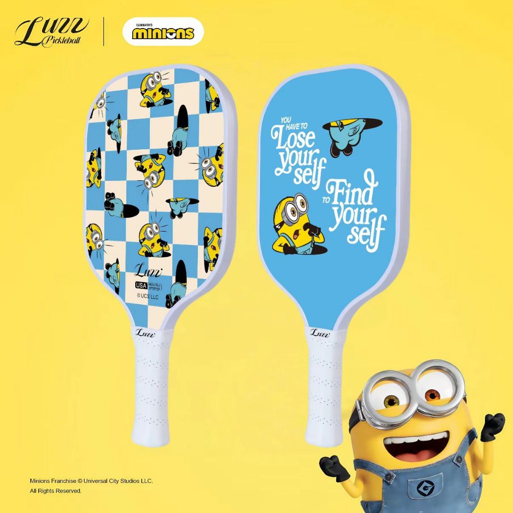 pickleball Luzz pickleball Paddle Minions Checker Champ Original Paddle ...