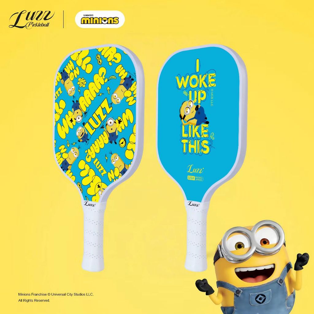 pickleball Luzz pickleball Paddle Minions Checker Champ Original Paddle ...