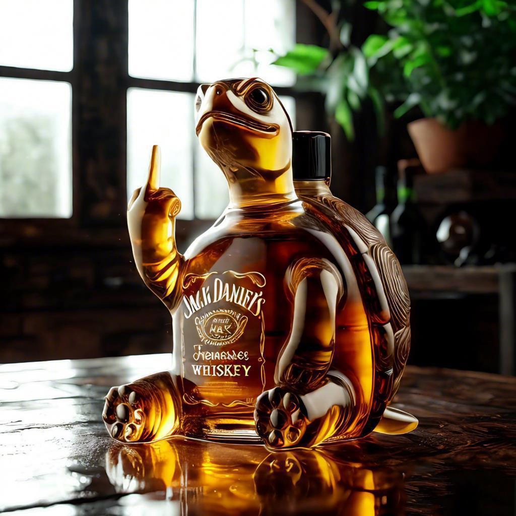 Turtle Wine Bottle Whiskey Bottle Modeling Wine Bottle Animal Whiskey ...