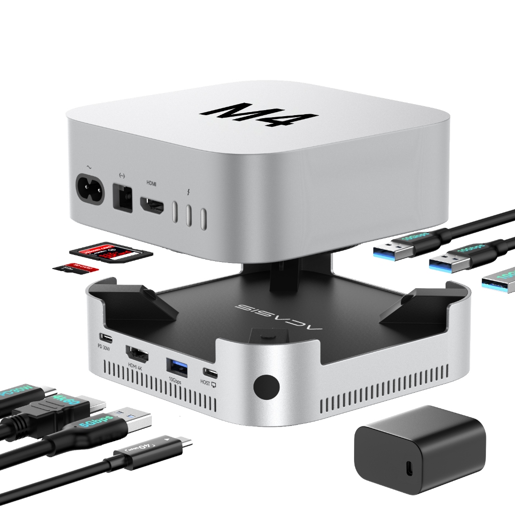 ACASIS 10Gpbs MINI Enclosure Docking StationCompatible with Thunderbolt ...