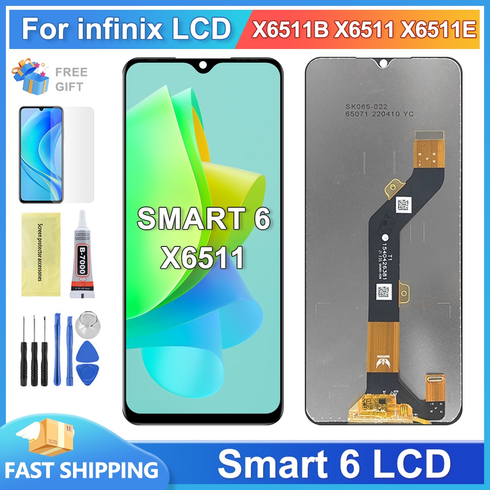 IPS LCD For Infinix Smart 6 HD / Smart 6 Plus LCD Display Touch Screen ...