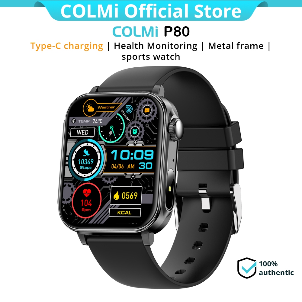 COLMI P80 Smart Watch Health Monitoring Bluetooth call Smartwatch for ...