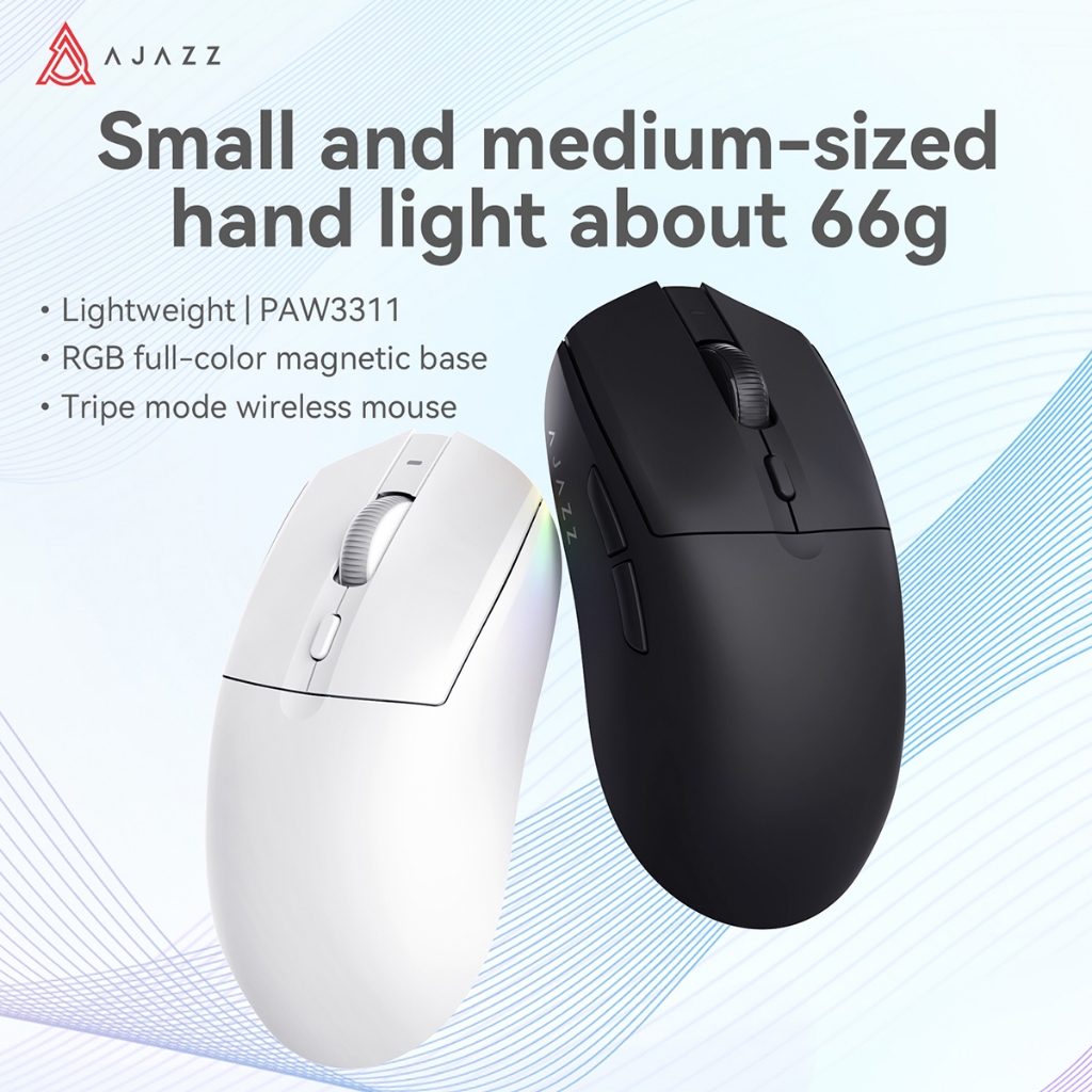 Ajazz Aj139 V2 Mc Gaming Mouse Bluetooth Wireless Connection | Shopee ...