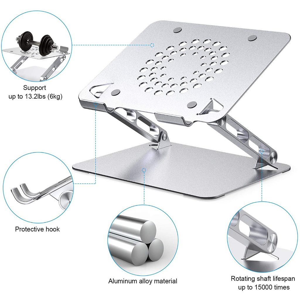 WINX (two-year warranty) Laptop Stand Fordable Aluminum Alloy Portable ...