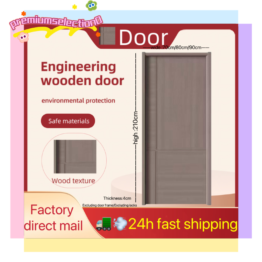 Continuous Engineering Wooden Door Office Door Room Door Bedroom Door ...